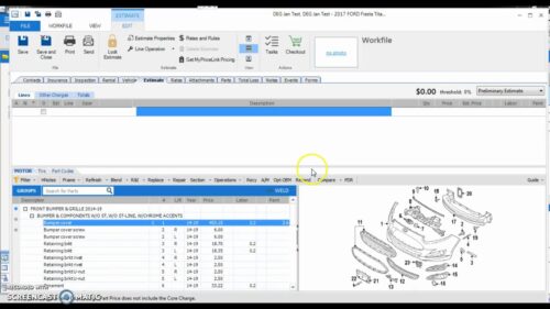 CCC- Estimating Sequence – Society of Collision Repair Specialists