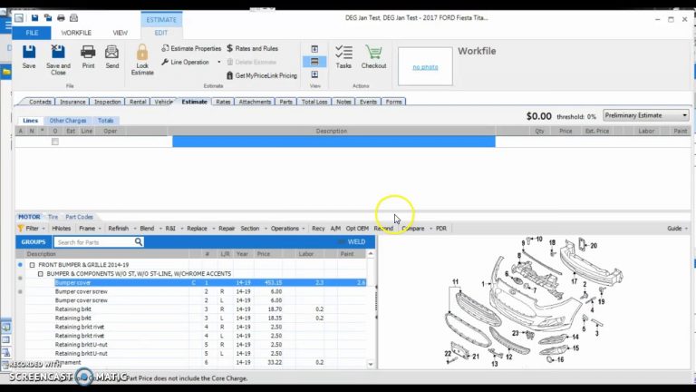 CCC- Estimating Sequence – Society of Collision Repair Specialists
