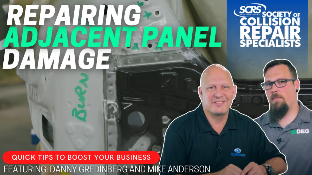 SCRS Quick Tips: Adjacent Panel Damage – Society of Collision Repair ...