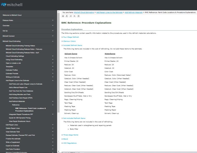 Estimating Tip: Mitchell- RMC Procedure Explanations – Society of ...