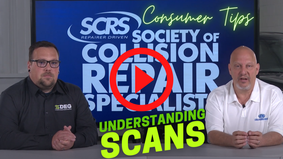 SCRS CONSUMER TIPS: Understanding Scans – Society of Collision Repair ...