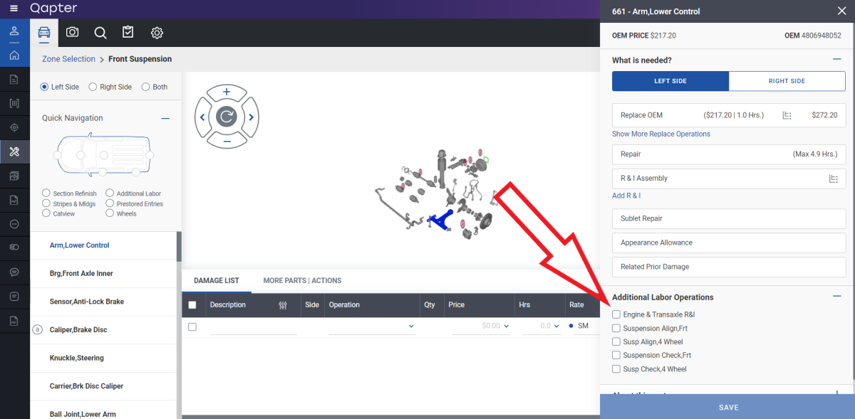 Estimating Tip- Audatex- Additional Operations Prompt – Society of ...