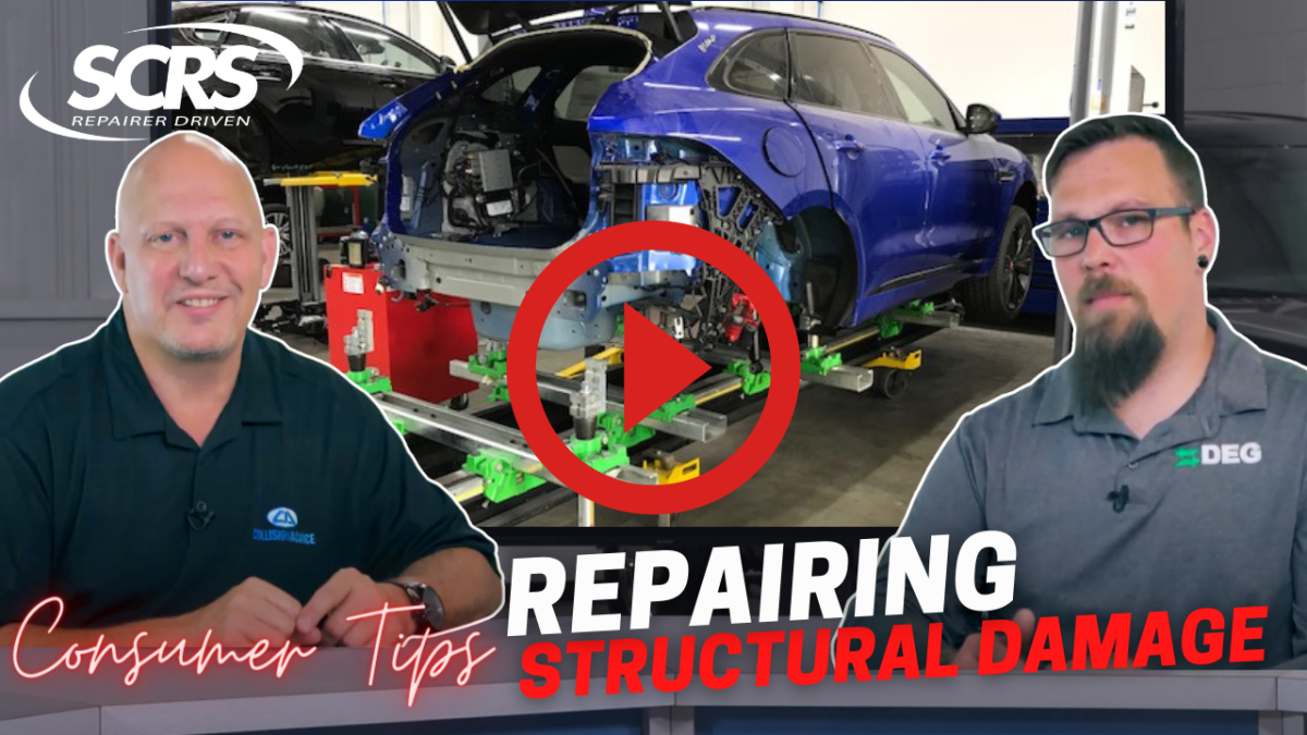 SCRS Consumer Tip: Repairing Structural Damage – Society of Collision ...