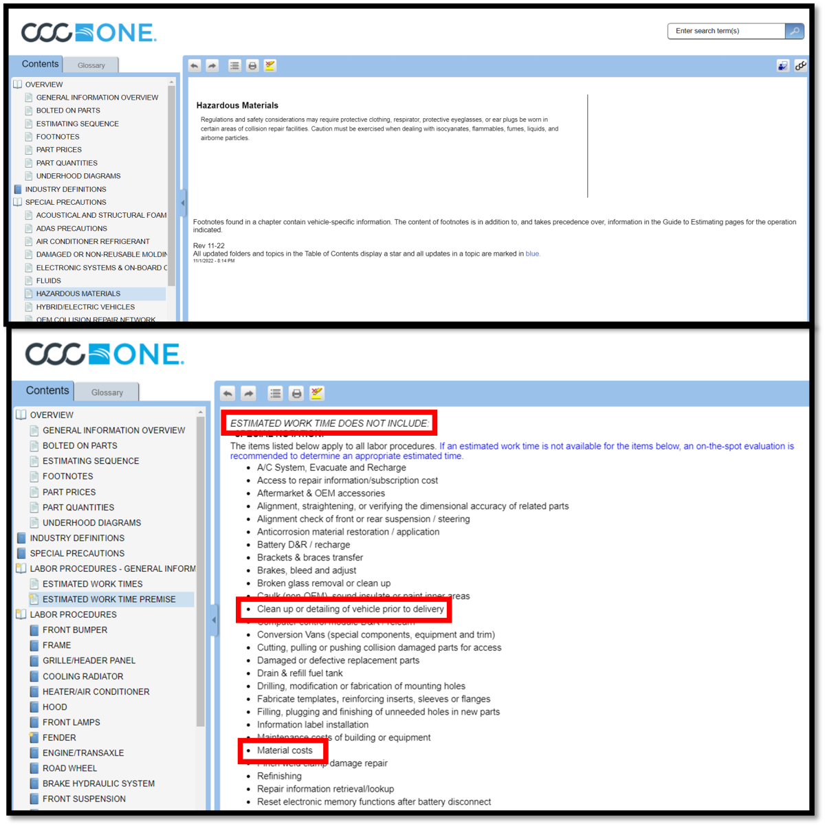 Estimating Tip – CCC- Final Clean Up Prior to Vehicle Delivery ...